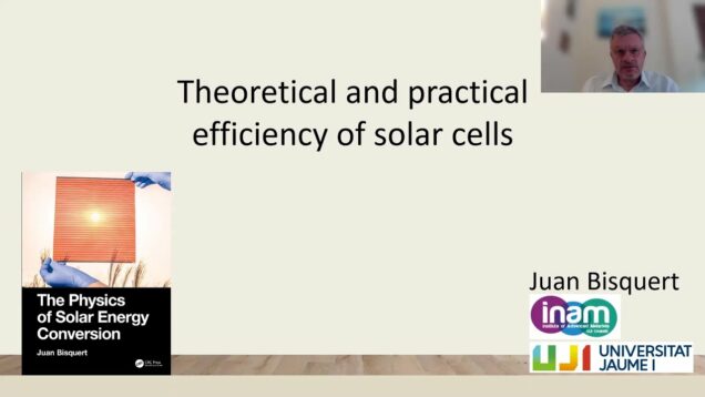 21. Theoretical and practical efficiency of solar cells - nanoge video ...