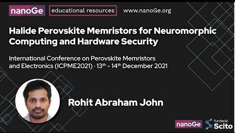 Halide Perovskite Memristors for Neuromorphic Computing and Hardware ...