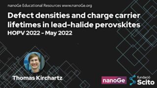 Impedance spectroscopy and hysteresis effects of halide perovskite solar cells and memristors ...